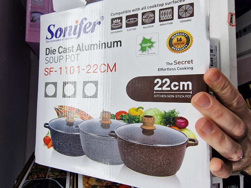 Lonac za Kuvanje Sonifer SF-1101, Prečnika 22cm – Ali tako