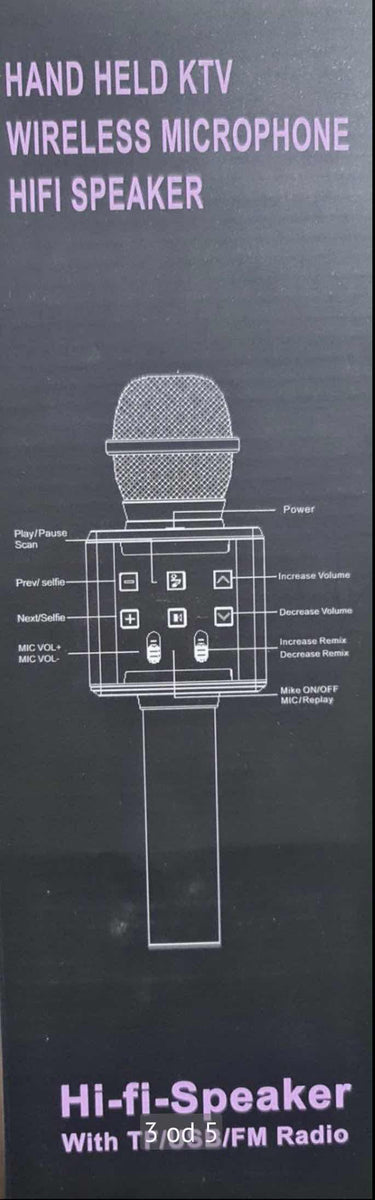 Mikrofon karaoke -DS-868 - Mikrofon karaoke -DS-868 – Ali tako