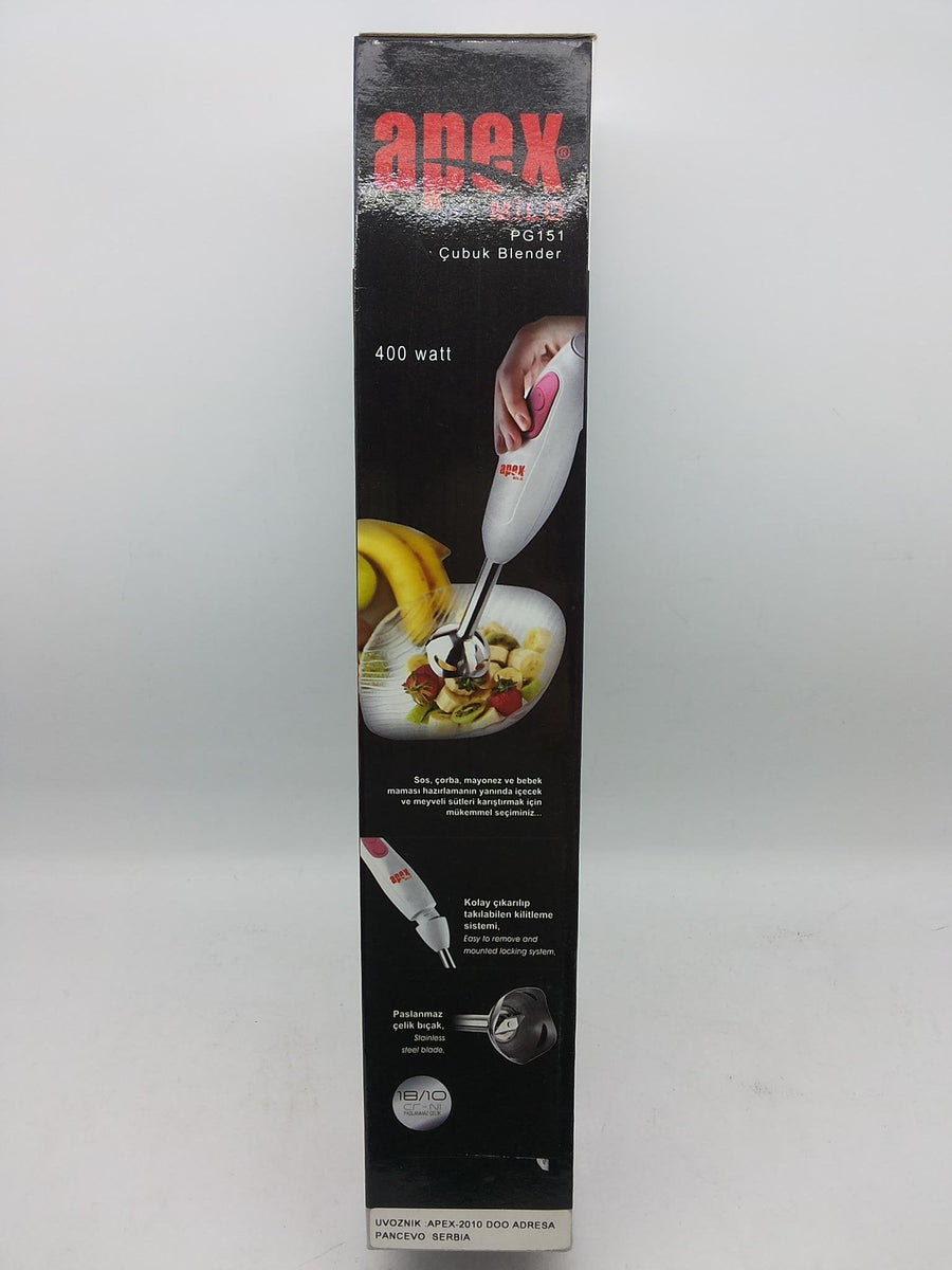 Štapni Mikser APEX Milo 400W -Štapni Mikser – Ali tako