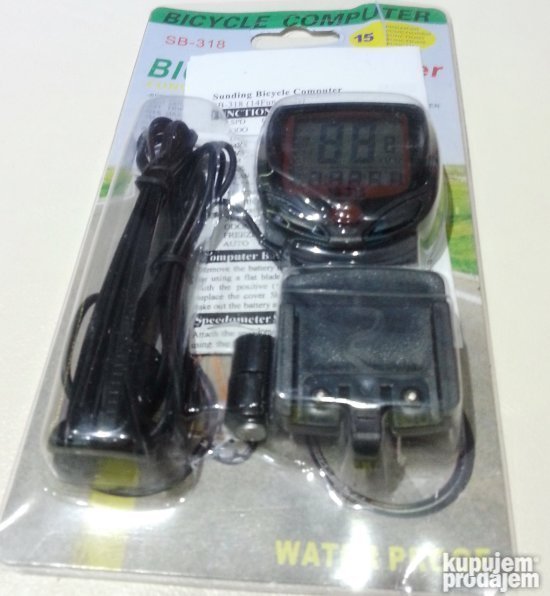 Brzinomer brzinometar za biciklu 15 funkcija vodootporan – Ali tako