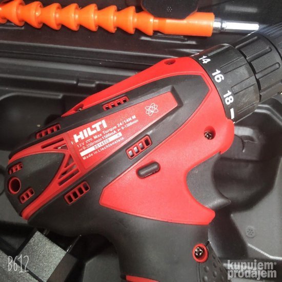 12V HILTI aku busilica sa alatom novo – Ali tako