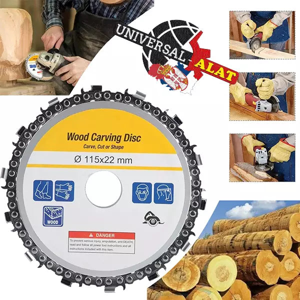 Rezna ploča sa lancem 115mm – Ali tako