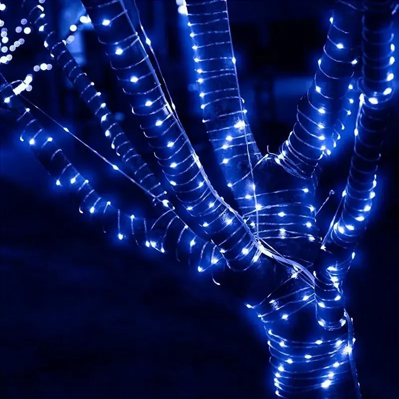 Sijalice u crevu 20m – PLAVA – Ali tako