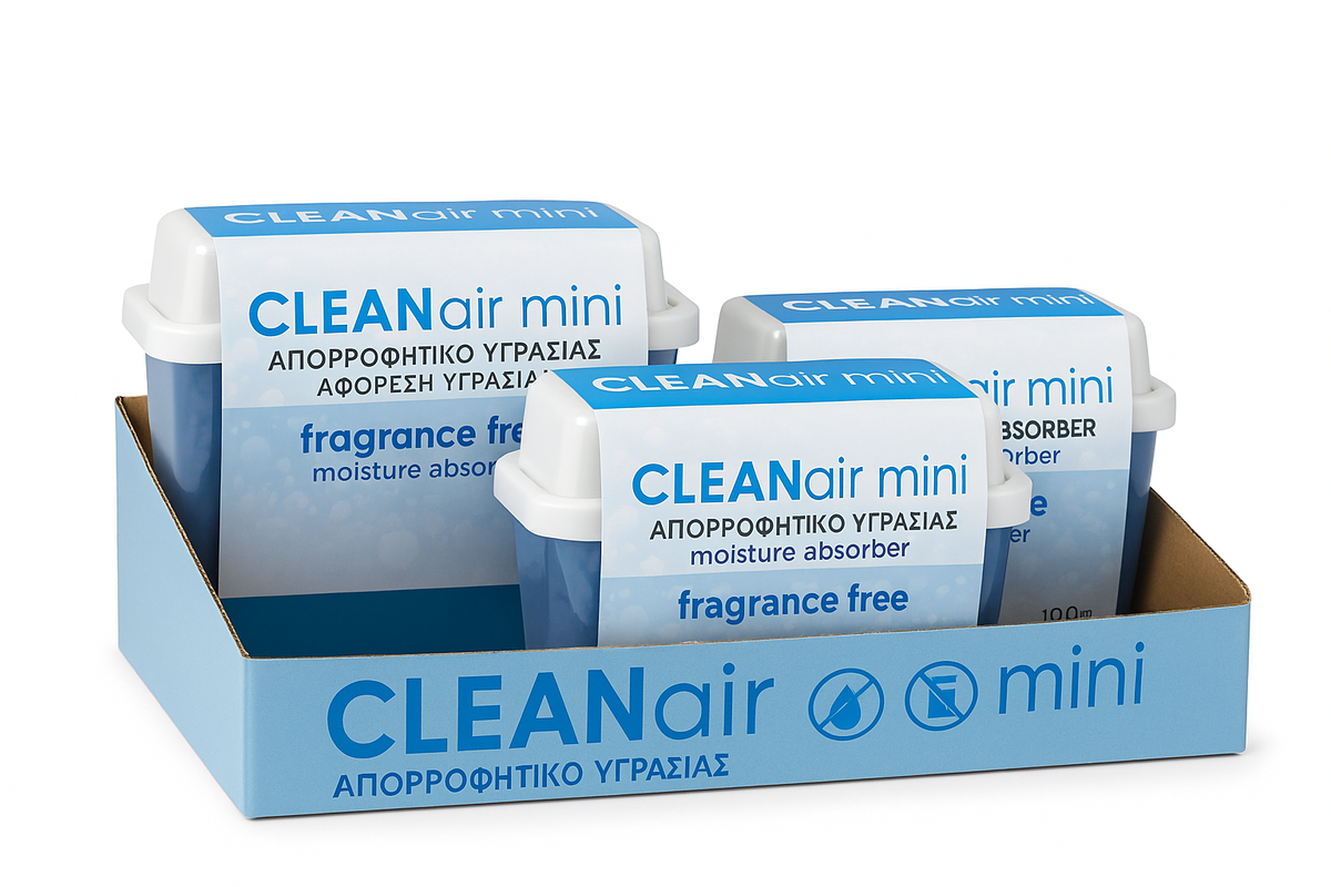 CLEANair Mini Odvlaživač Vazduha | Kompaktni i Efikasan – Ali tako