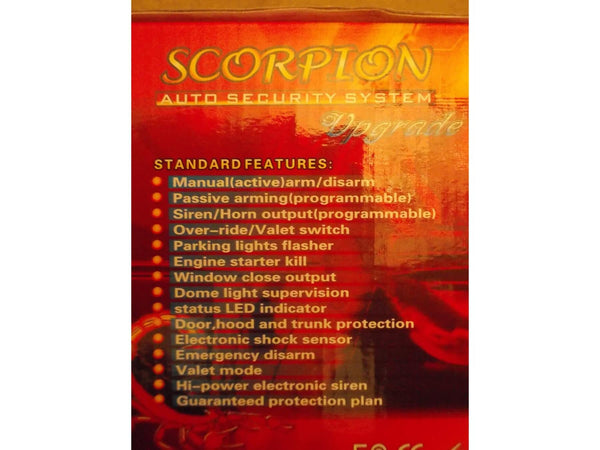 Auto alarm SCORPION – Ali tako