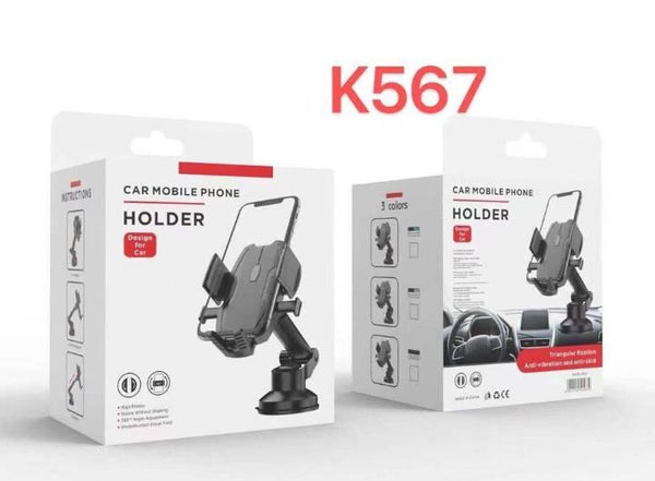 Auto drzac za mobilni telefon K567 - Auto drzac za mobilni telefon K56 – Ali tako