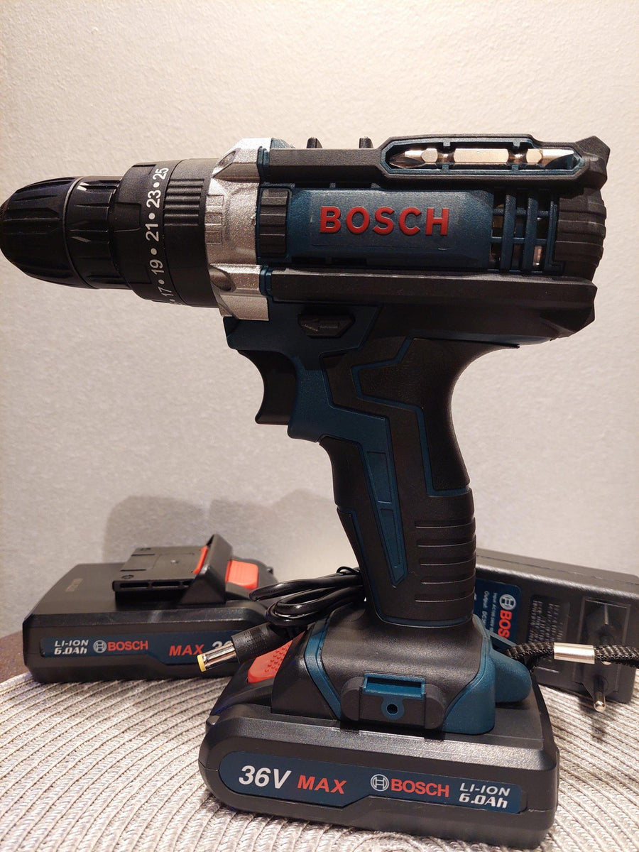 Bosch 36v Aku srafilica busilica odvijac sa cekicem + alat - Bosch 36v ...