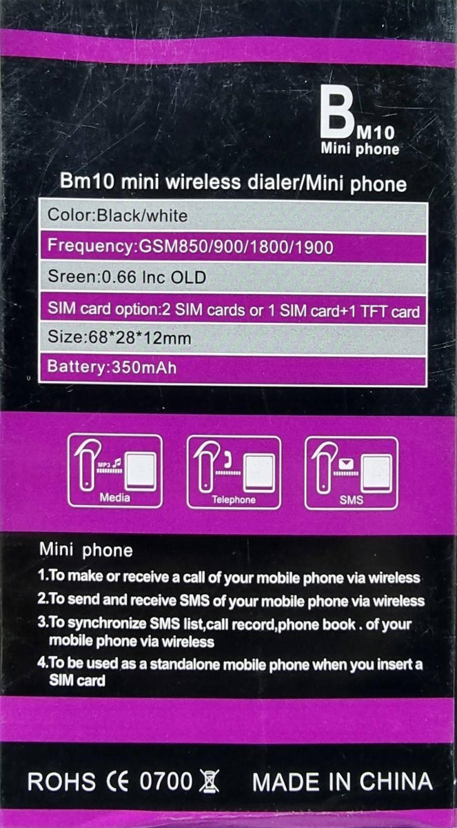 Mini nokia BM10 - Mini nokia BM10 – Ali tako