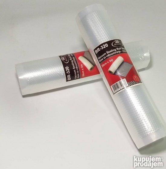 KESE ZA VAKUMIRANJE BR-320-Kese za vakumiranje 20cmx3m-KESE - KESE ZA ...