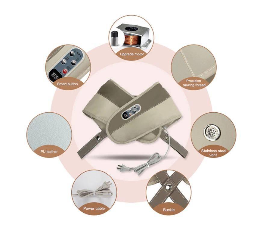 Masazer za celo telo Masazer 3D Masaza za ledja vrat noge – Ali tako