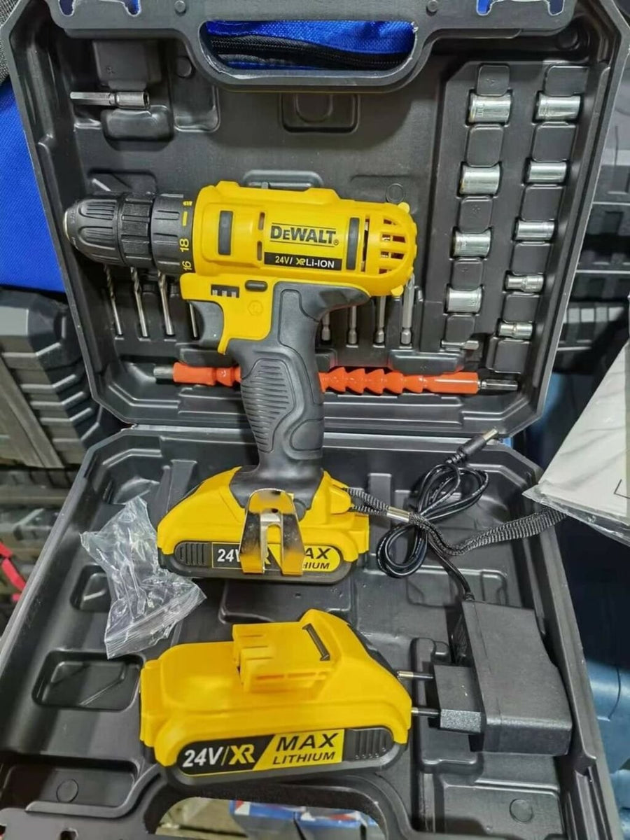 Dewalt aku srafilica busilica 24v + alat u koferu – Ali tako