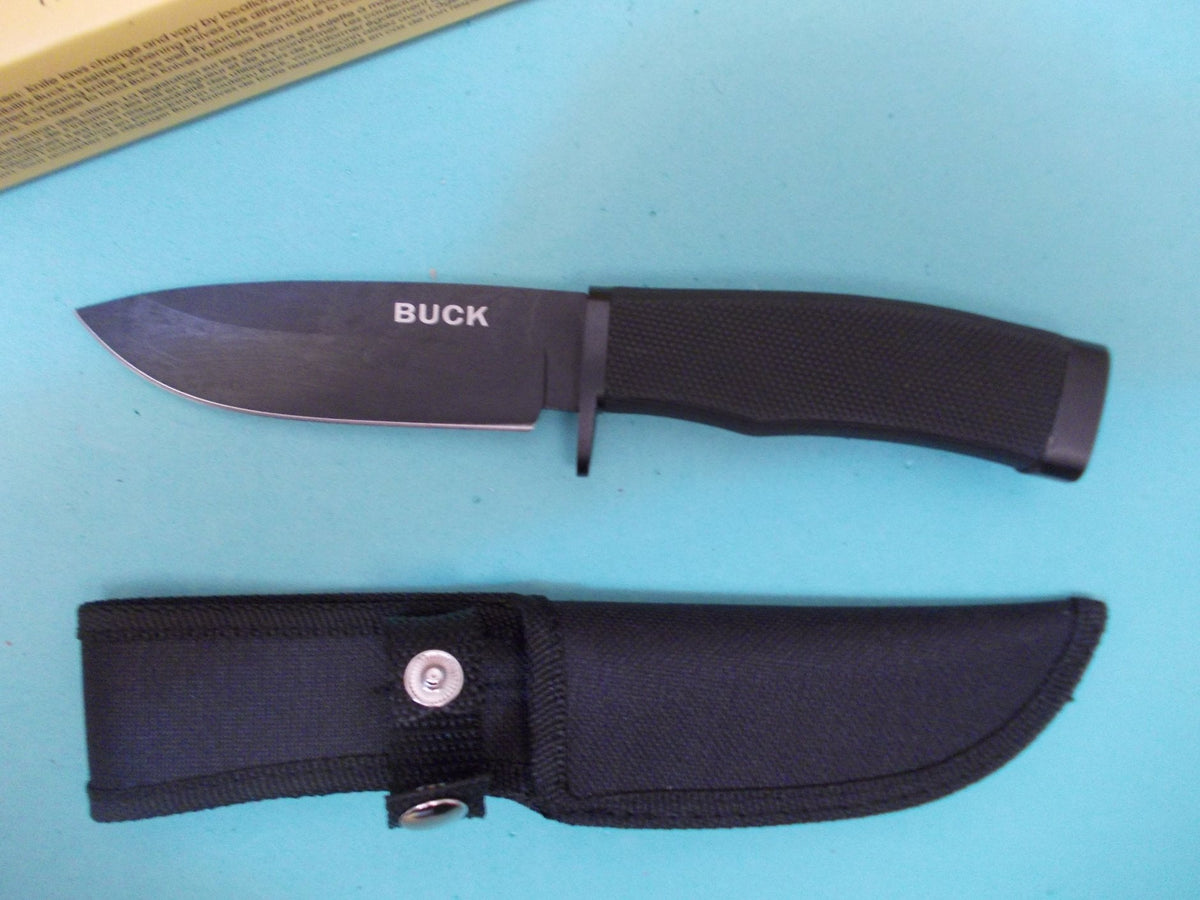 BUCK lovacki noz CRNI – Ali tako