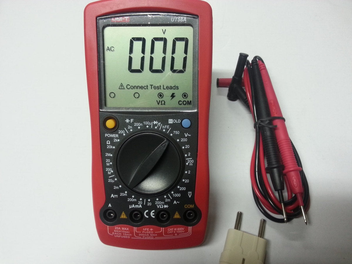 Digitalni unimer UV58A – Ali tako