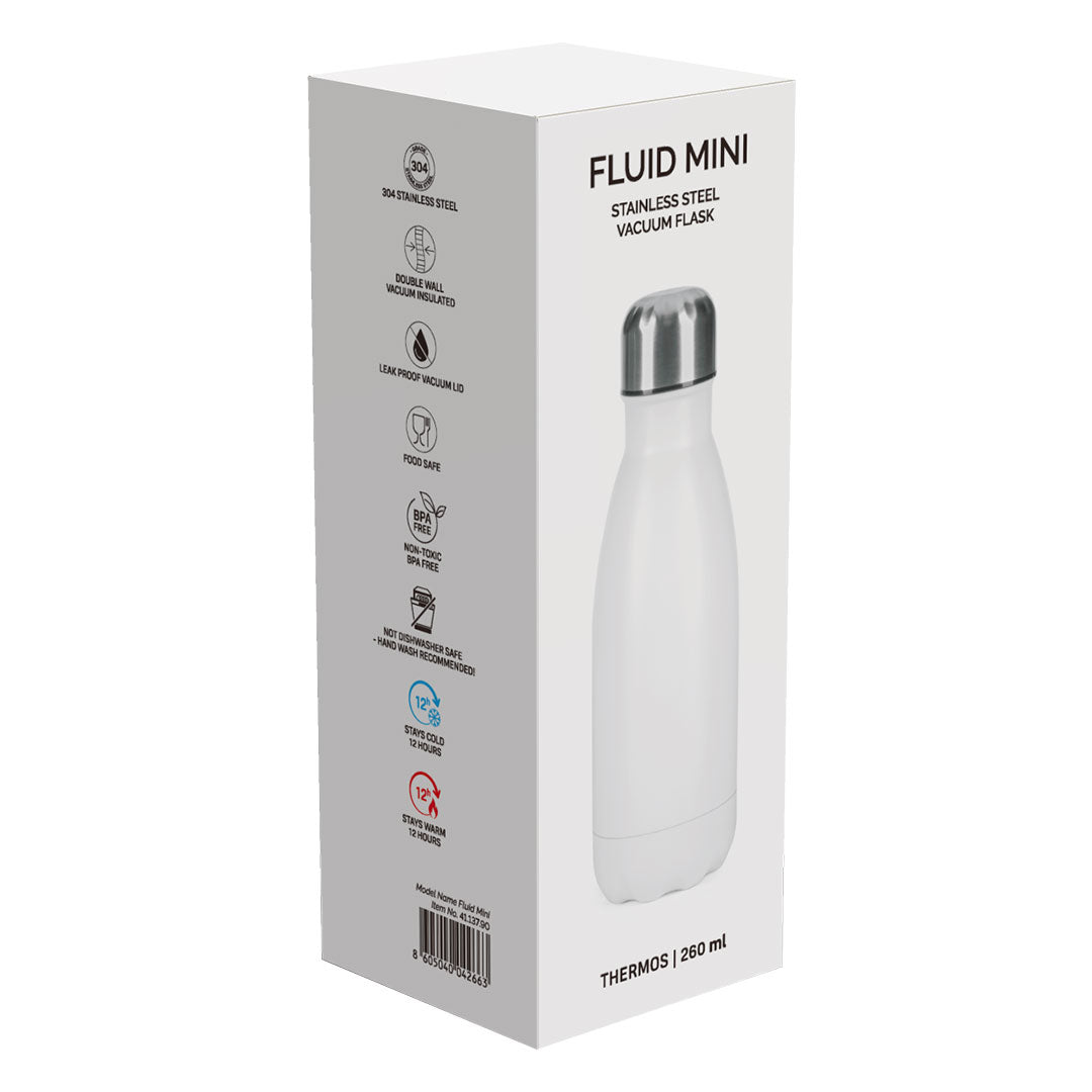 FLUID MINI, termos, 260 ml, beli – Ali tako