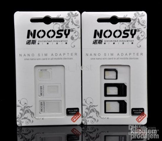 Sim adapteri 3u1, Micro i Nano + Iglica – Ali tako