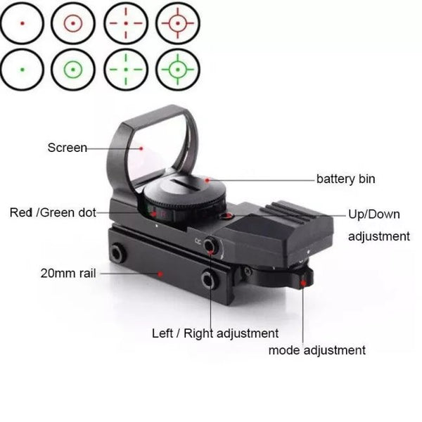 Optika Electro red dot 11mm-21mm – Ali tako