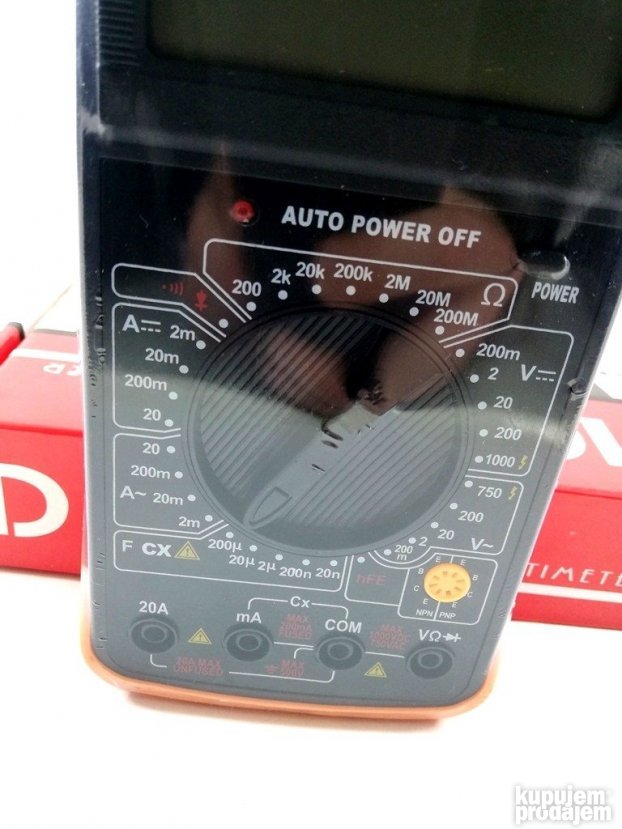Digitalni Unimer Multimetar DT-9205 A – Ali tako